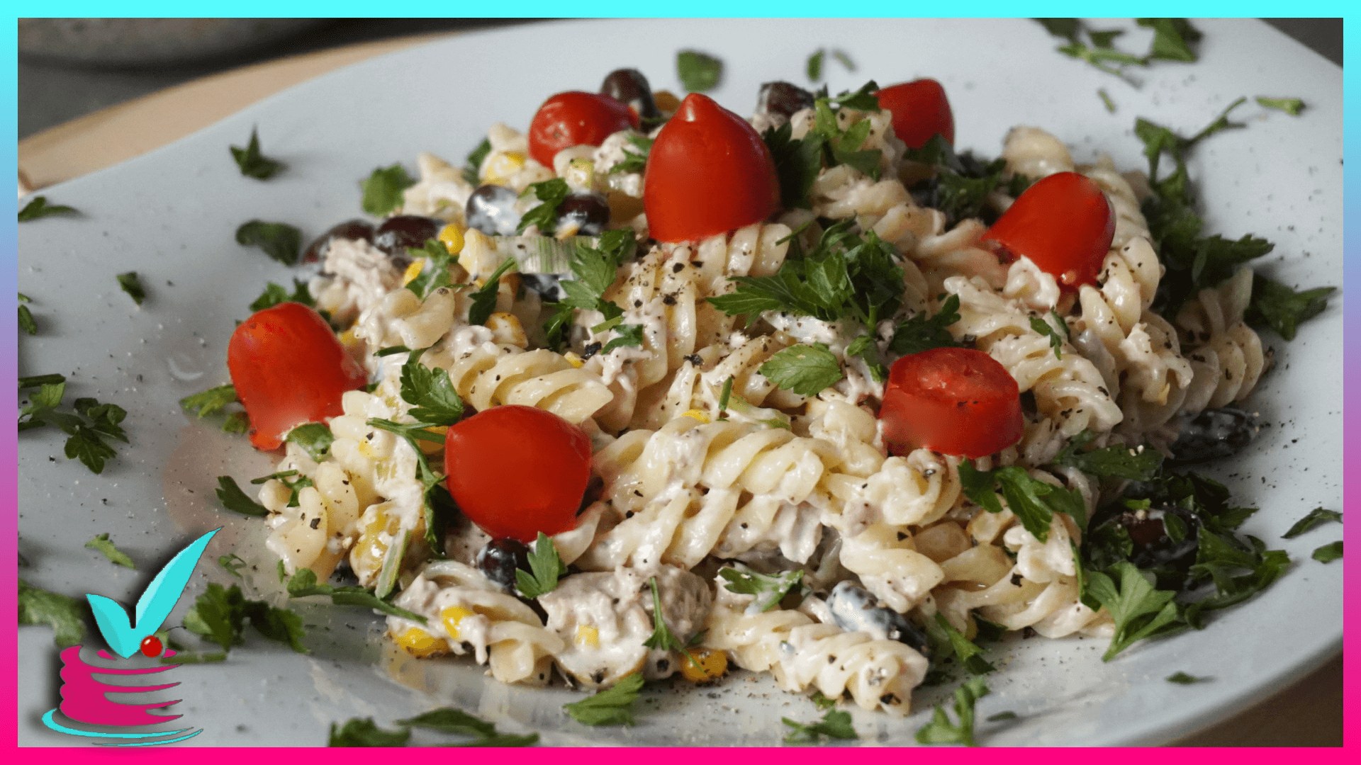 Μακαρονοσαλατα Ευκολη Πεντανοστιμη σε 5' Κρύα Σαλάτα Ζυμαρικών Γρηγορη ...